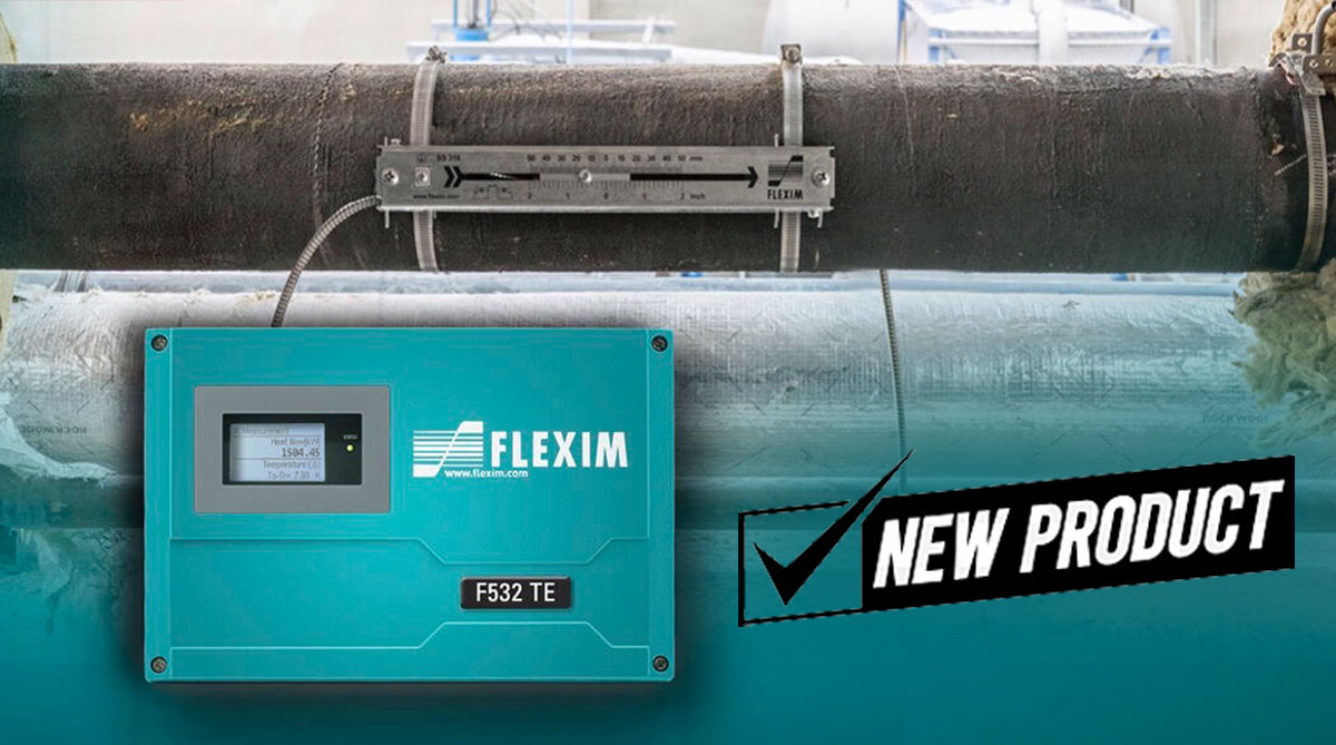 FLUXUS F532 TE เครื่องวัด Thermal Energy รุ่นใหม่ล่าสุดจาก FLEXIM ...